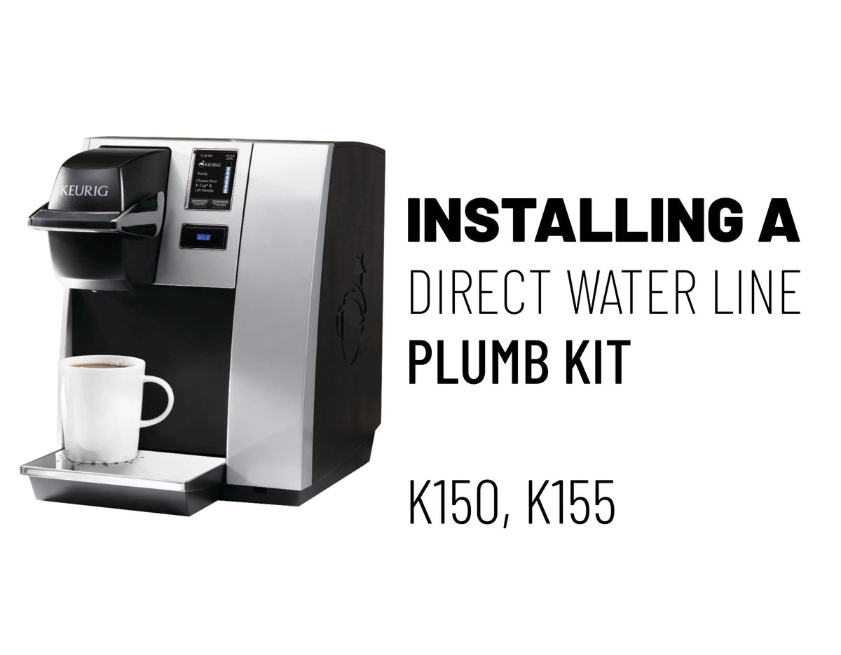 Direct Water Line Kit for Keurig K150 and K155 Brewers