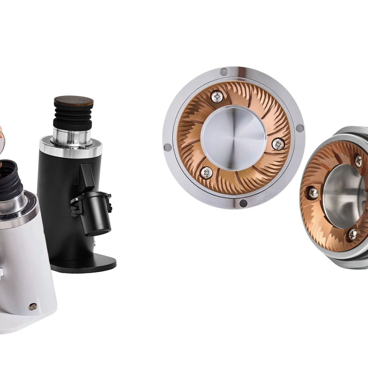 DF Grinders Burrs: Stainless Steel VS New Red Titanium