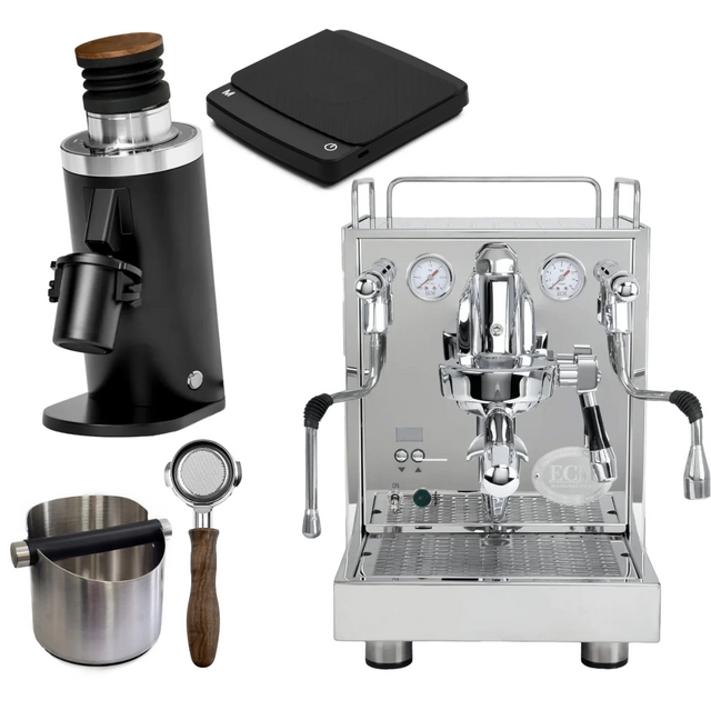 BLACK FRIDAY BUNDLE | ECM Mechanika Max Espresso Machine with DF64 Gri
