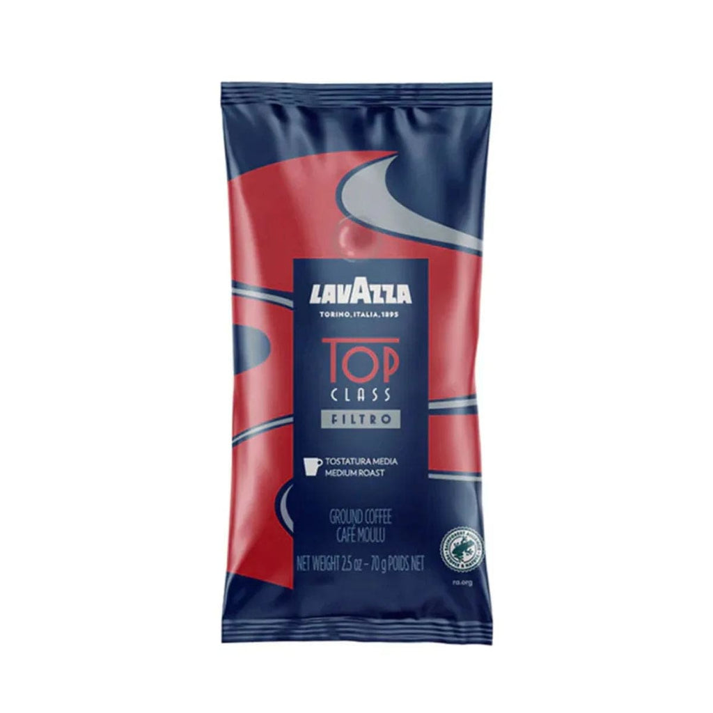 Lavazza Top Class Ground Coffee Pillow Pack 2.5oz/70g (Box of 18 ...