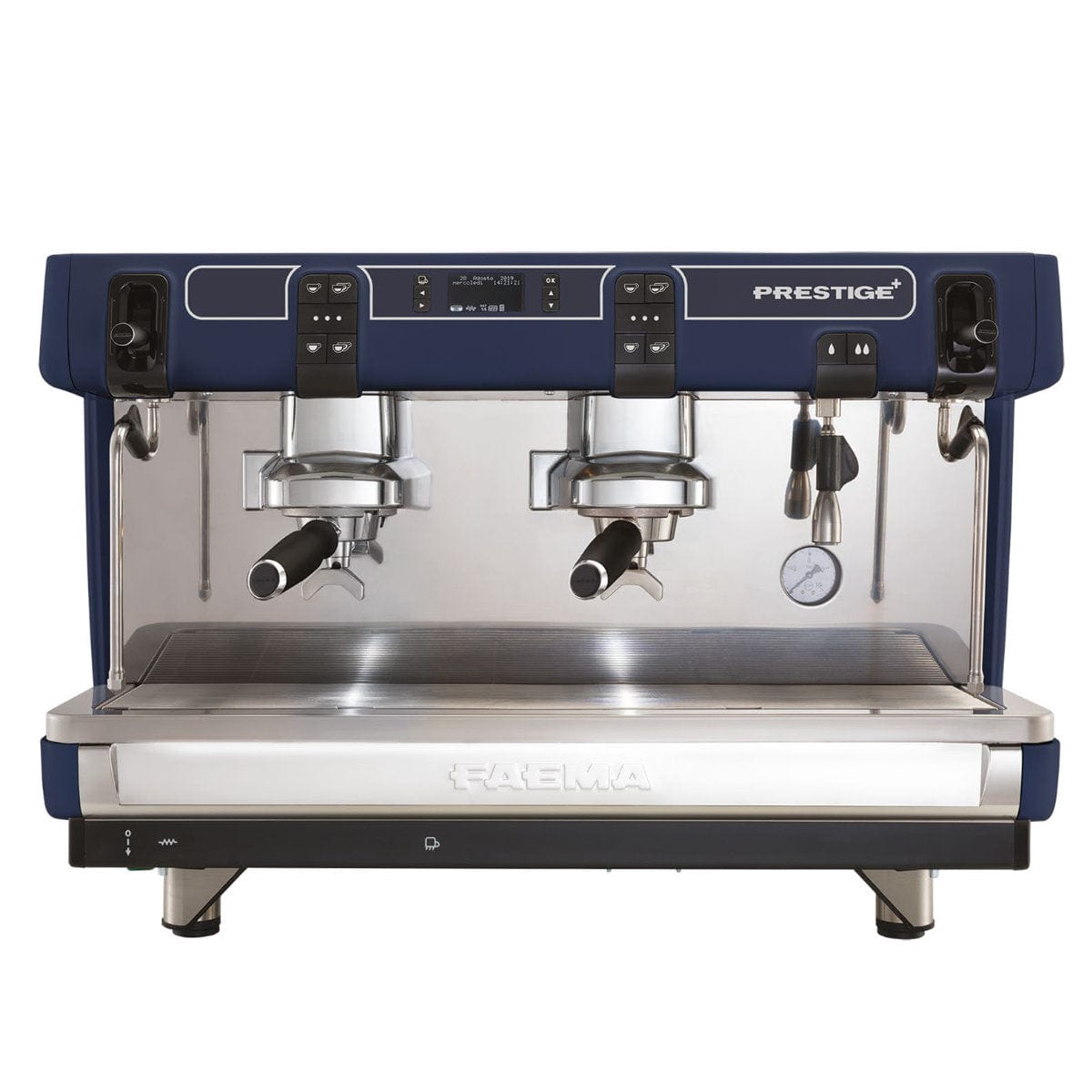 Faema Prestige Plus 2 Group Head Tall Cup Autosteam Espresso Machine F