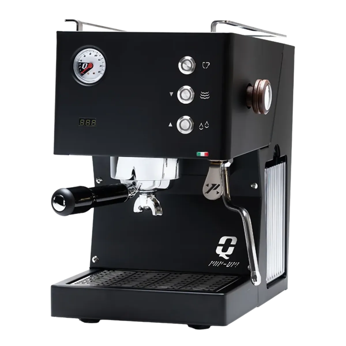 Quick Mill Pop-up Semi Automatic Espresso Machine 02044 (Black)
