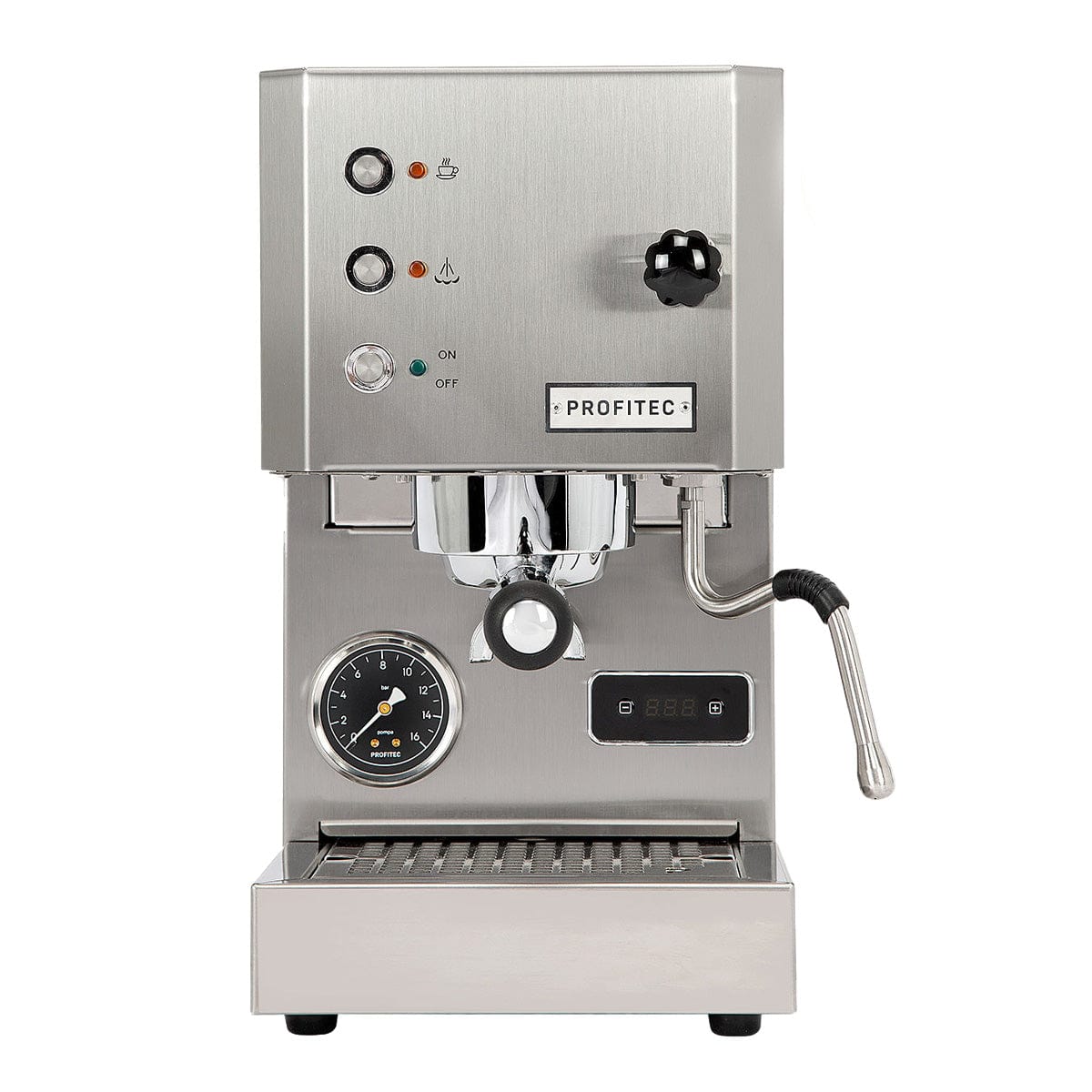 Profitec Go (Stainless Steel) Espresso Machine & DF64 Gen 2 Grinder (W