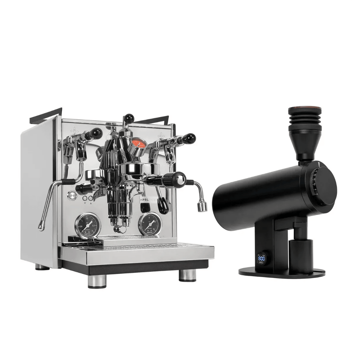 Profitec Drive Espresso Machine with DF83V Grinder (Black) Bundle