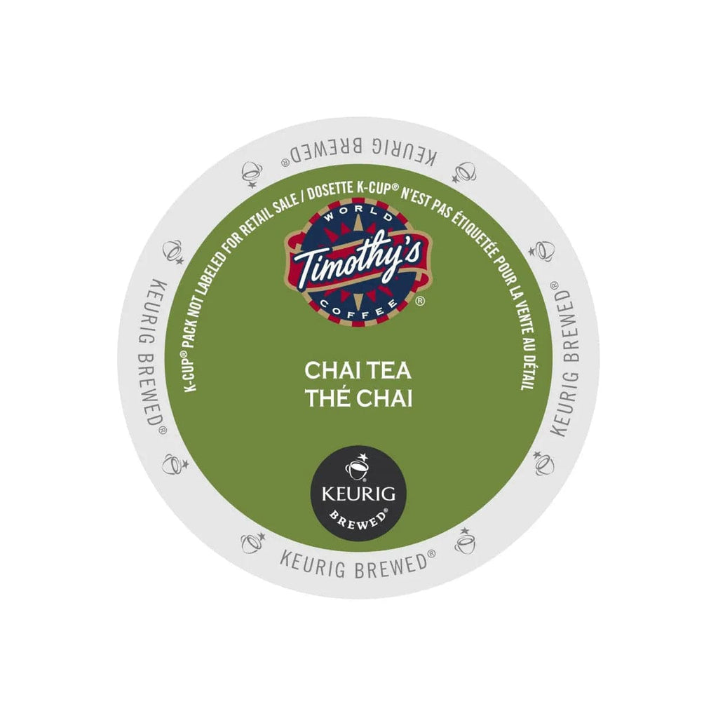 Timothy's - Chai Tea (Case of 96 K-Cup® Pods) – Home Coffee Solutions