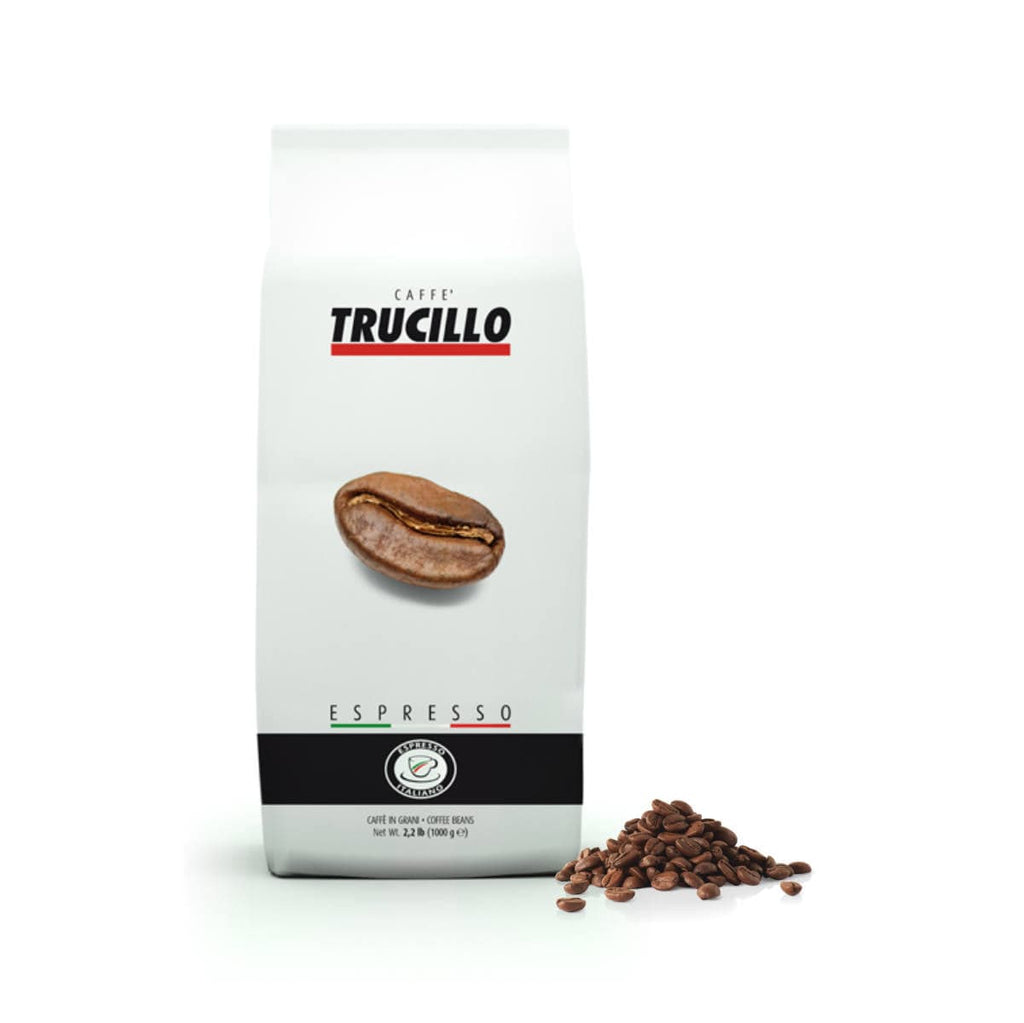 Trucillo Gran Caffe Espresso (1kg / 2.2lbs Bag of Whole Bean Coffee ...